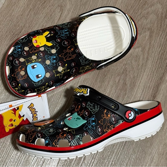 CROCS | Shoes | Crocs Pokemon Classic Clogs Pikachu Squirtle ...